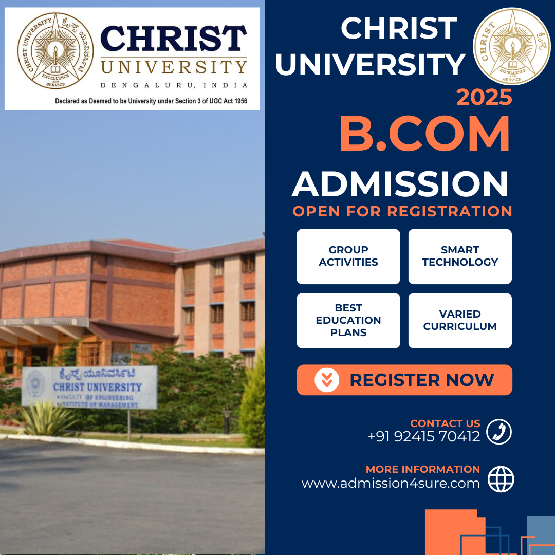 christ university bangalore direct admission under management quota 2025 - Admission4sure