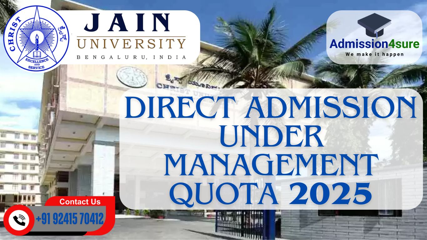 jain university direct admission eligibility helpline - Admission4sure