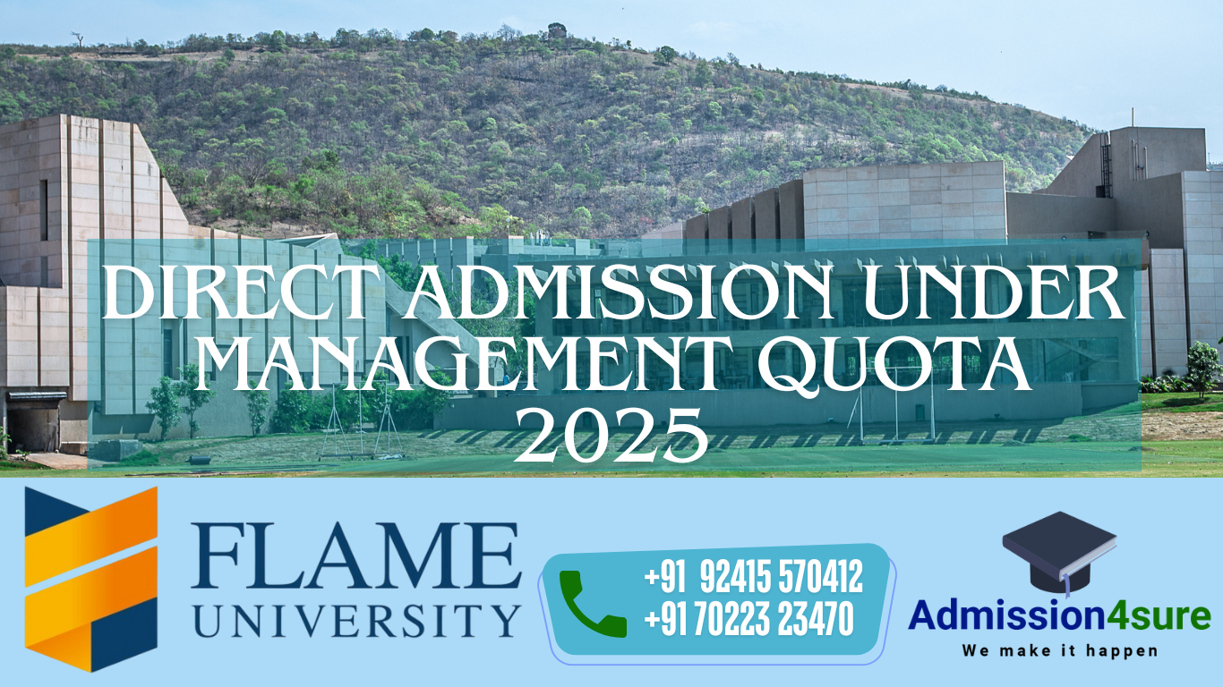 FLAME University, Pune Direct Admission Information Brochure 2025-26, Undergraduate Programs ...